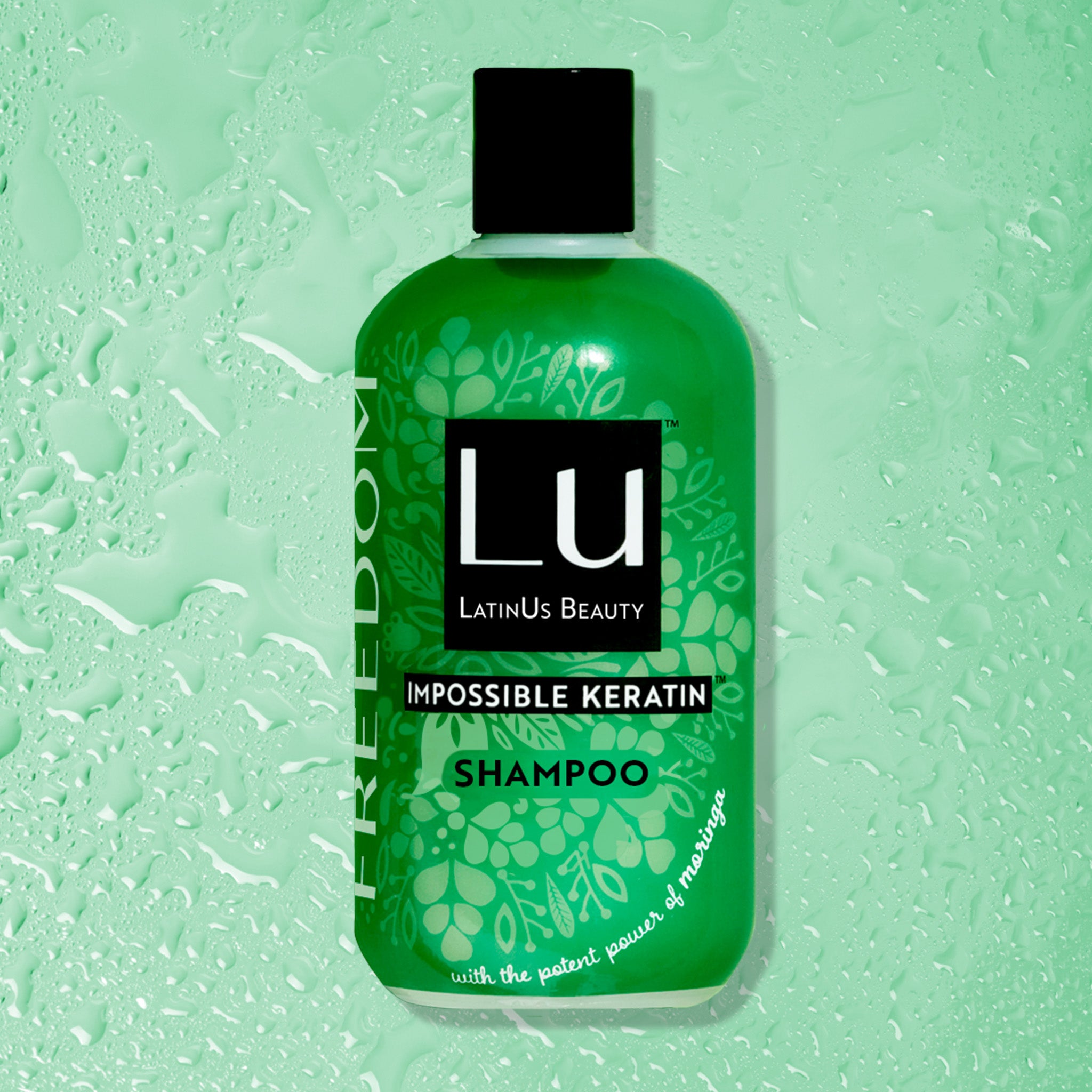 Freedom Shampoo with Moringa Seed Oil & Vegan Keratin – LatinUs Beauty